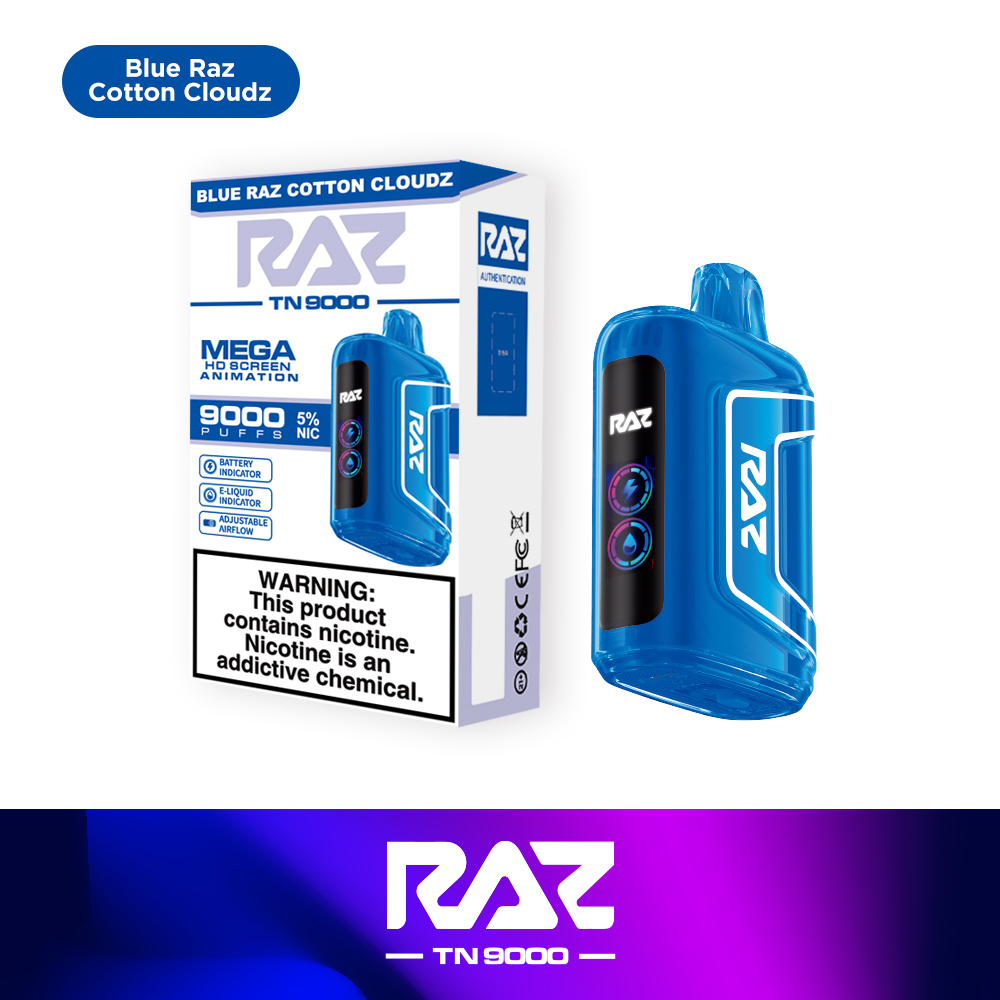 RAZ TN9000 Disposable 5%, raz disposable, raz mega, raz 2